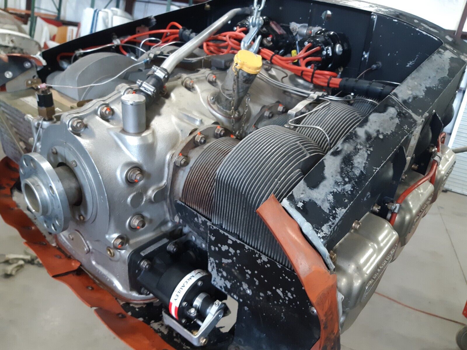 Continental O 470 U Engine W Accessories Seen 1330 SMOH 285 H P Cessna